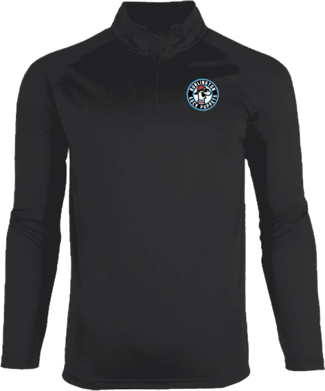 Black Quarter Zip – Burlington Sock Puppets