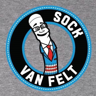Celebrity Sock T-Shirt – Burlington Sock Puppets